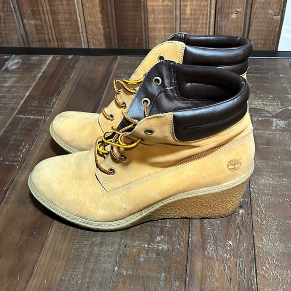 Timberland | Shoes | Timberland Wedge Boots | Poshmark